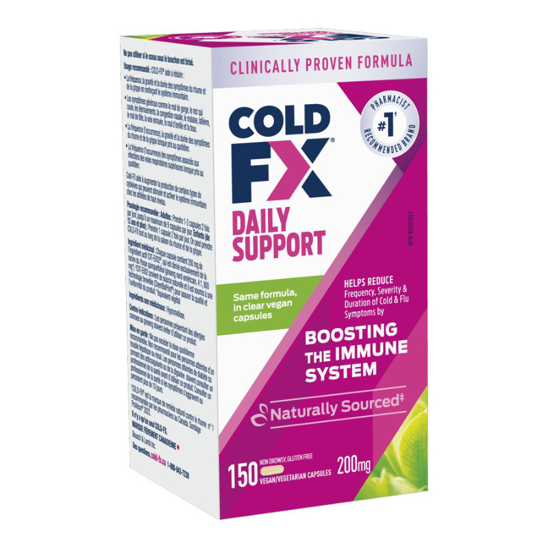 COLD FX DAILY SUPPORT 150'S/CAPSU