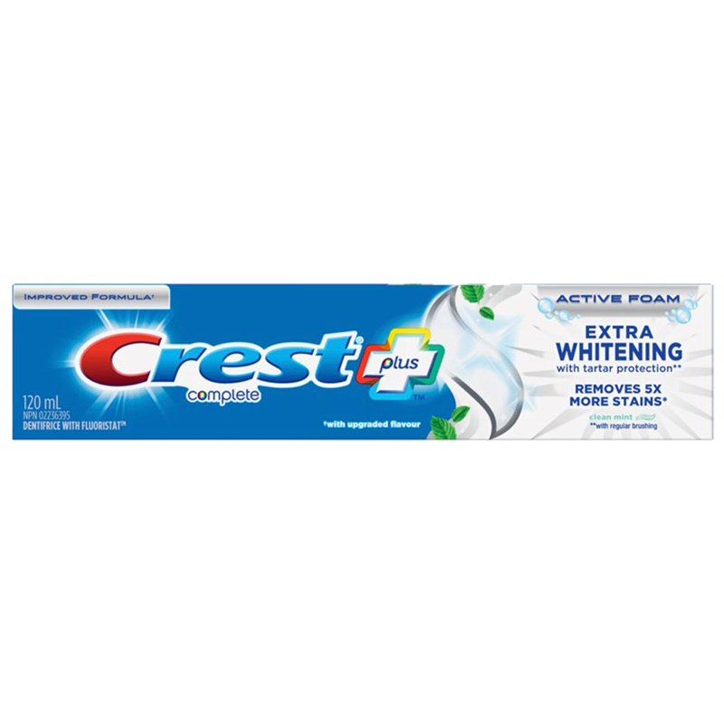 CREST T/P COMP EXT WHT CLN 120ML
