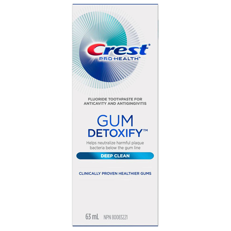 CREST T/P GUM DETOX DP CLN 63ML