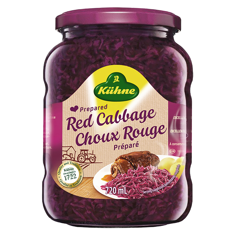 KUHNE RED CABBAGE 720ML