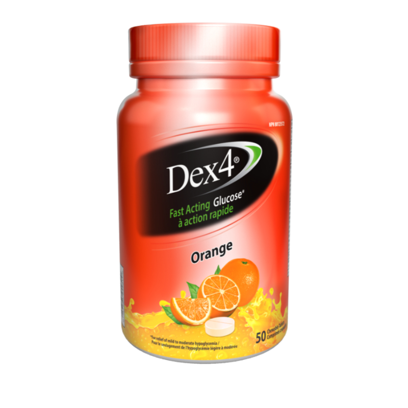 DEX4 TABLETS-ORANGE 50'S