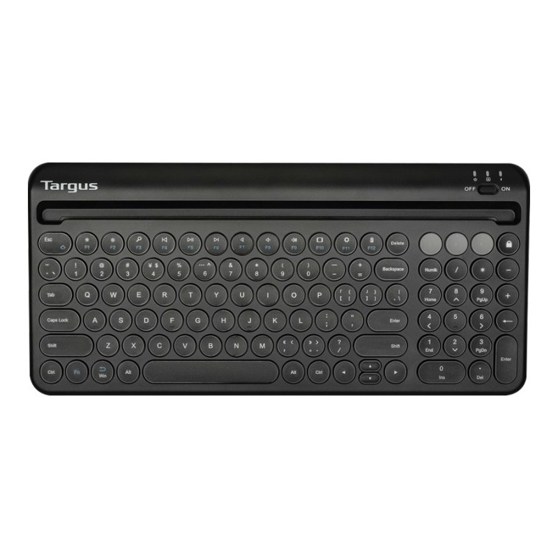 Targus Antimicrobial Multi-Device Bluetooth Keyboard - Black - AKB867US ...
