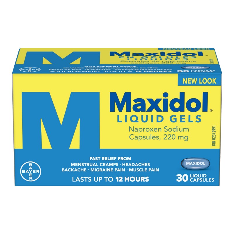 MAXIDOL LIQUID GELS 30'S
