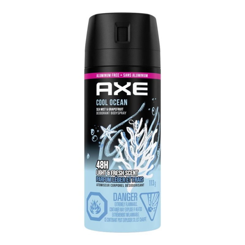 AXE BODY SPRAY COOL OCEAN 113G