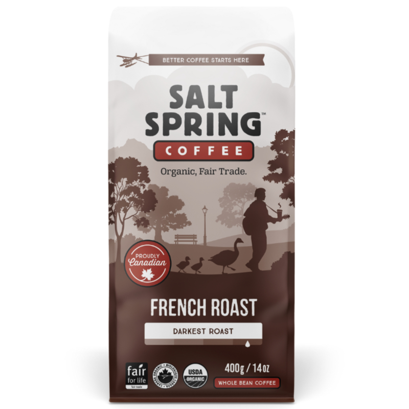 SALT SPRING FRENCH ROAST 400G