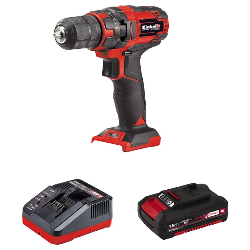 Einhell 18 Volt 3 8 Cordless Drill Driver Kit