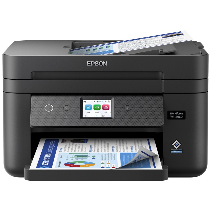 Epson WorkForce WF-2960 Wireless All-in-One Color Ink-Jet Printer ...
