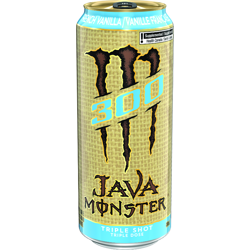 Monster Java 300 Triple Shot Energy Drink - French Vanilla - 473ml