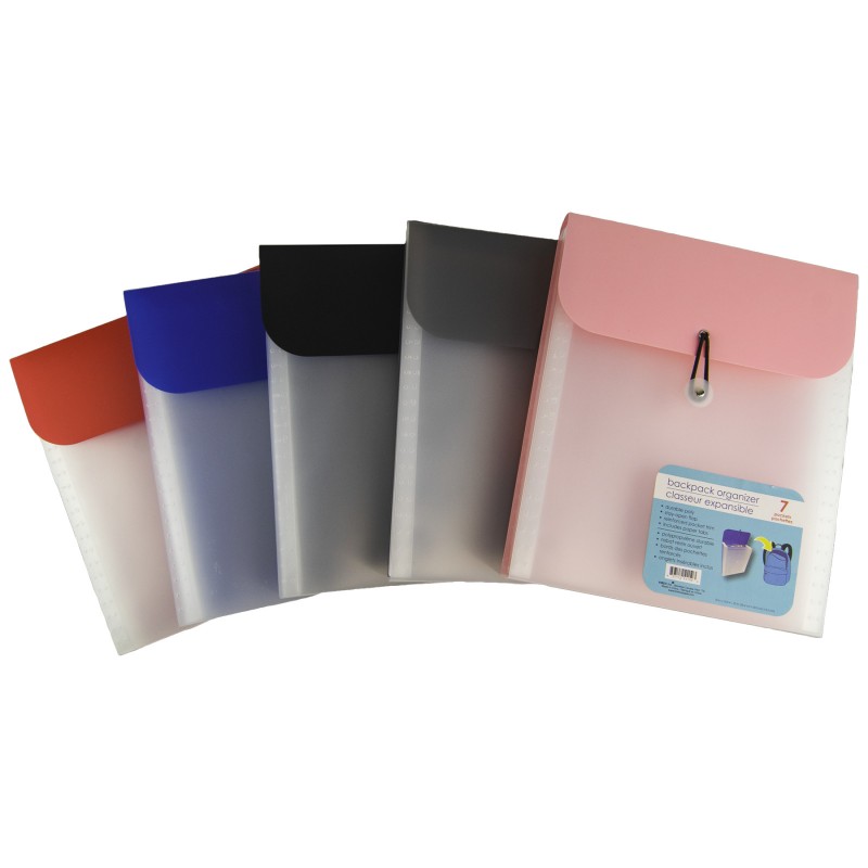 Firstline Expanding File - Assorted - 12x10x1.25 Inch