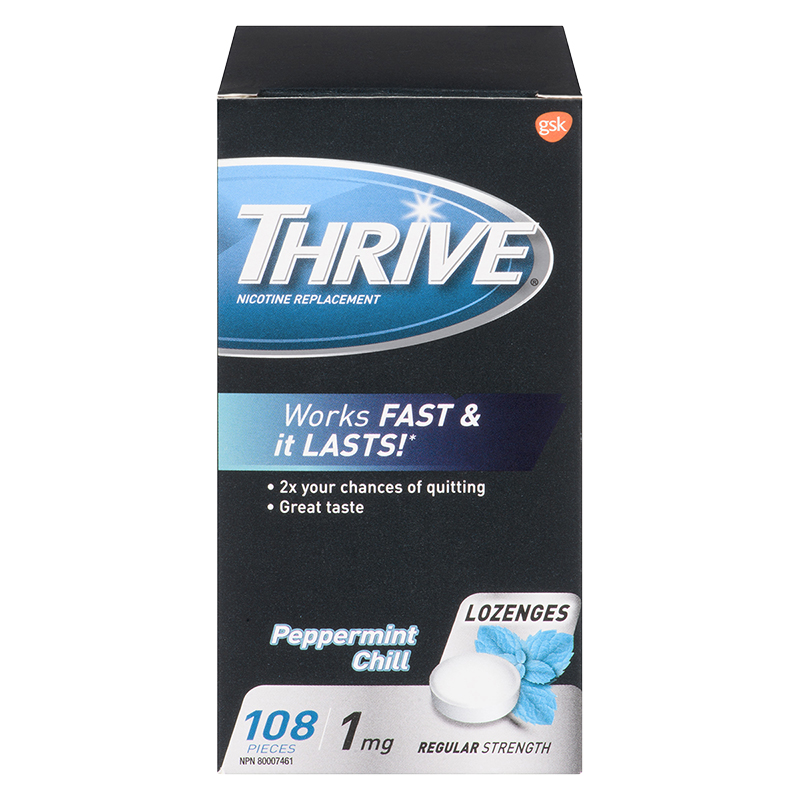 THRIVE LOZENGES 1MG 108'S