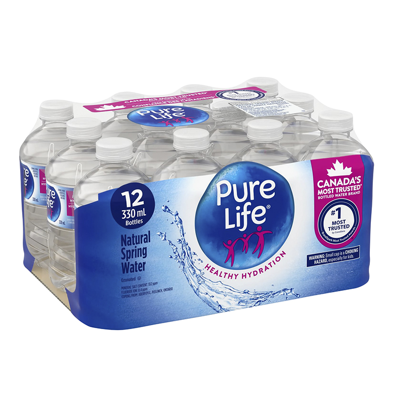 Pure Life Natural Spring Water - 12x330ml
