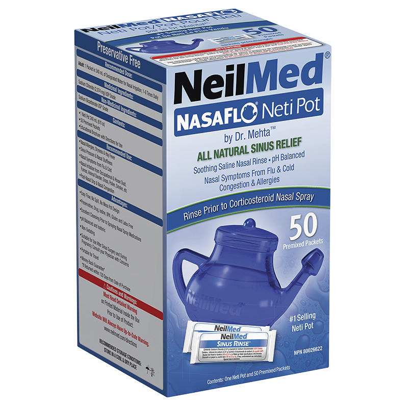 NEILMED NASAFLO NETI POT 50 PACKETS