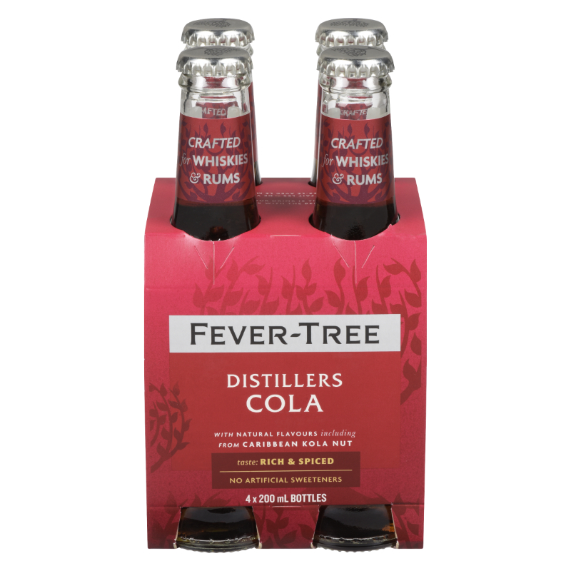 Fever-Tree Distillers Cola - 4 x 200ml