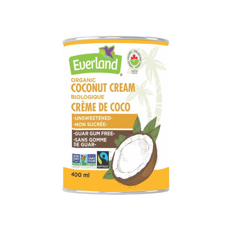 Everland Organic Coconut Cream - 400ml | London Drugs | 100% Canadian ...