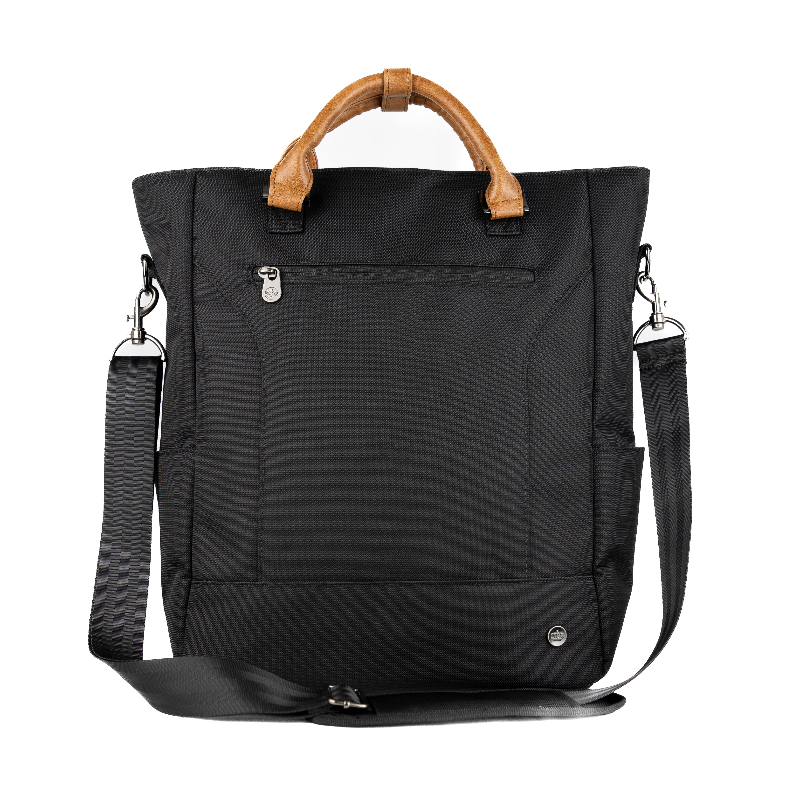 PKG Park Tote Laptop Backpack - Black - 16in - PKG PARK-DTE-BKTN