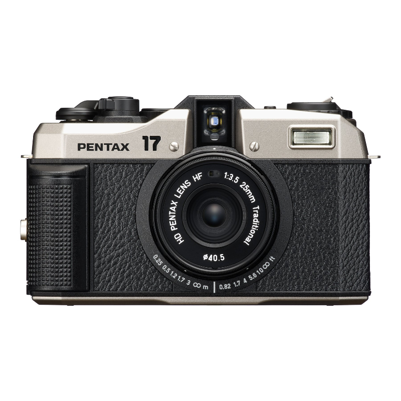 Pentax 17 Half-Frame Film Camera - Dark Silver - 35mm