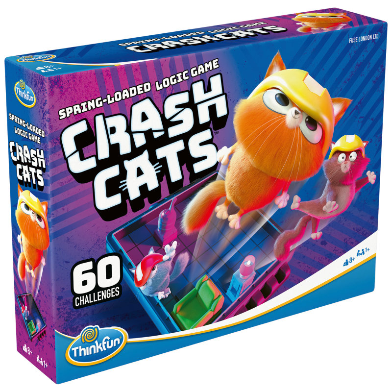 Thinkfun Crash Cats - 60 Callenges - 8+ Years
