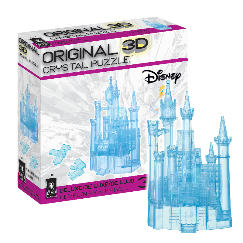 Cinderella's Castle Original 3D Crystal Puzzle