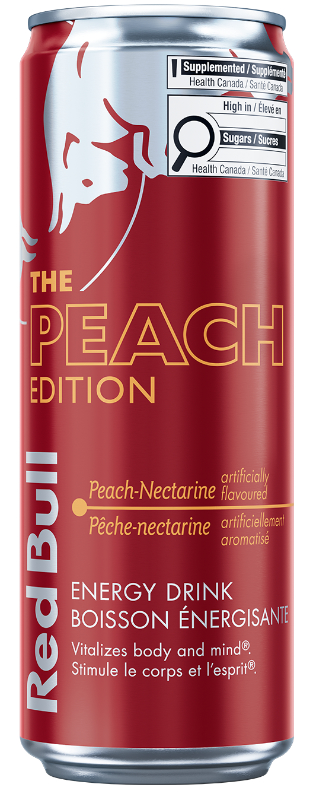 Red Bull Energy Drink - Peach - 473ml