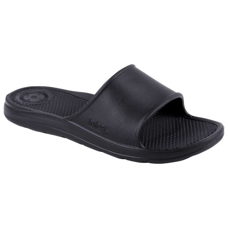 Totes Womens Ara Slide - Black - 9