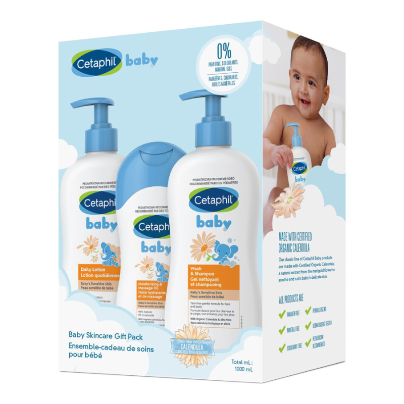Cetaphil Baby Skincare Gift Set - 3 piece