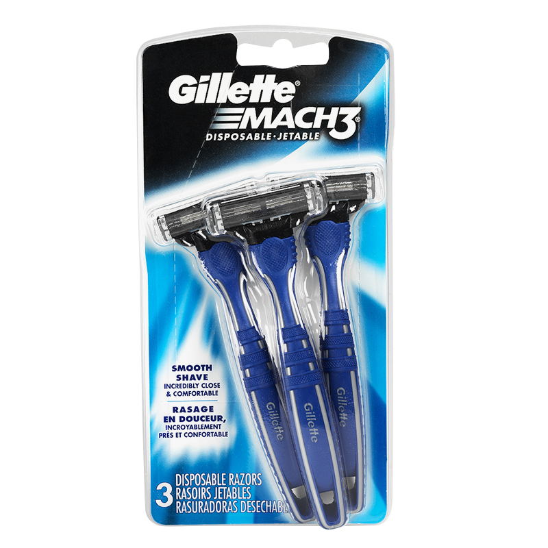 GILLETTE MACH 3 DISP. SMOOTH 3'S
