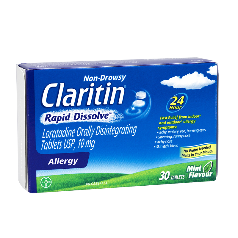 Claritin - Non-Drowsy - Mint - 30 rapid dissolve tablets