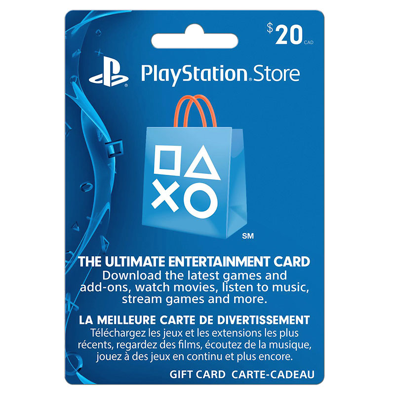 Playstation Network Gift Card 20