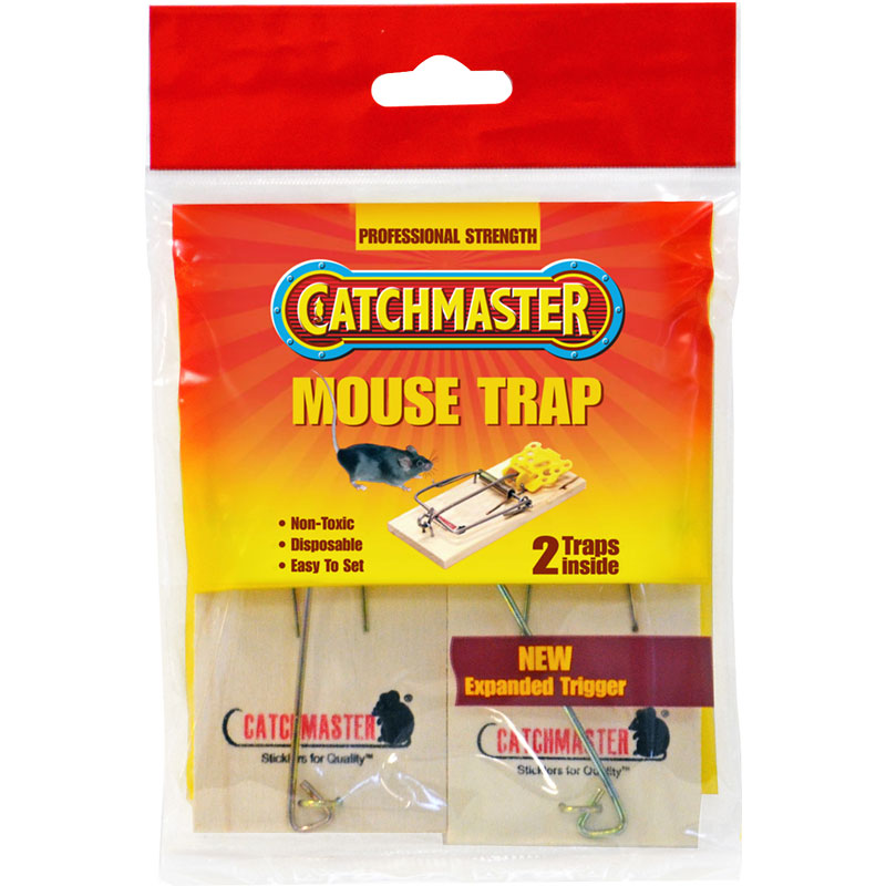 Catchmaster Mouse Snap Traps - 2 Pack