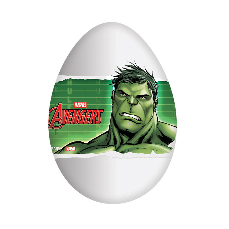 Zaini Marvel Avengers Chocolate Candy Surprise Egg - 20g