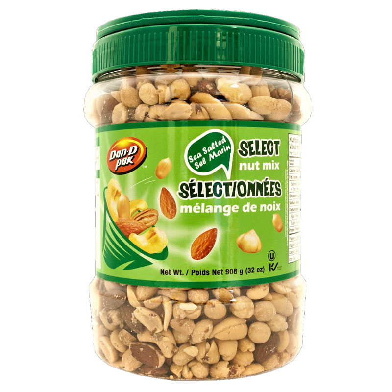 DAN-D-PAK NUT MIX SEA SALT 908G