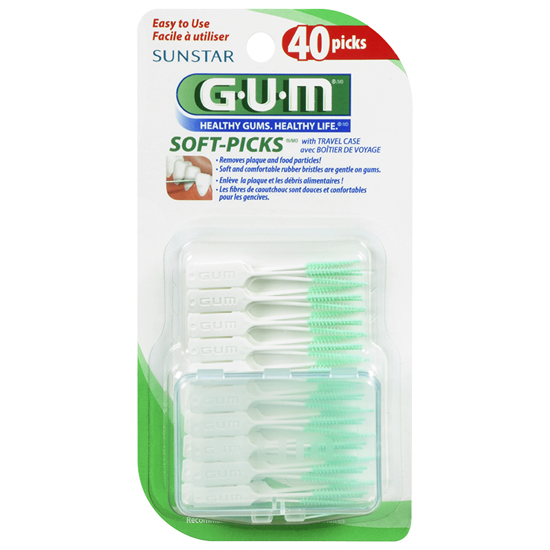 GUM SOFT-PICKS 40'S
