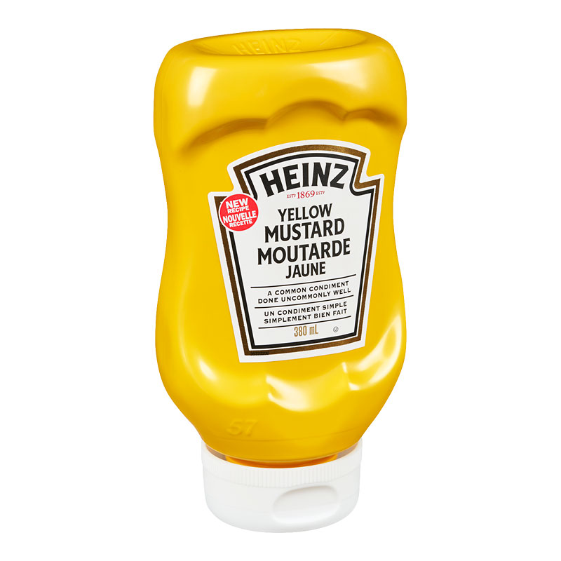 HEINZ MUSTARD 380ML