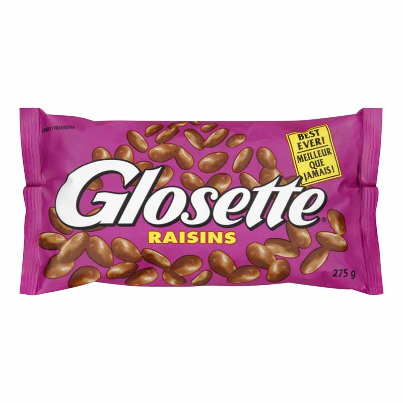 HERSHEY GLOSETTE RAISINS 275G