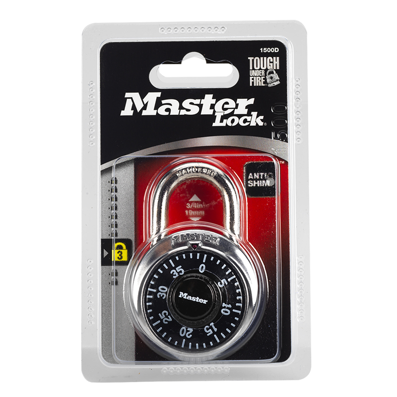 MASTER COMBINATION LOCK 1500-D