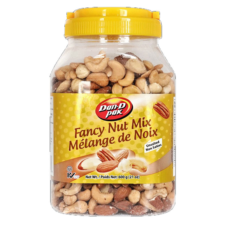 DAN-D-PAK NUT MIX UNSALTED 600G