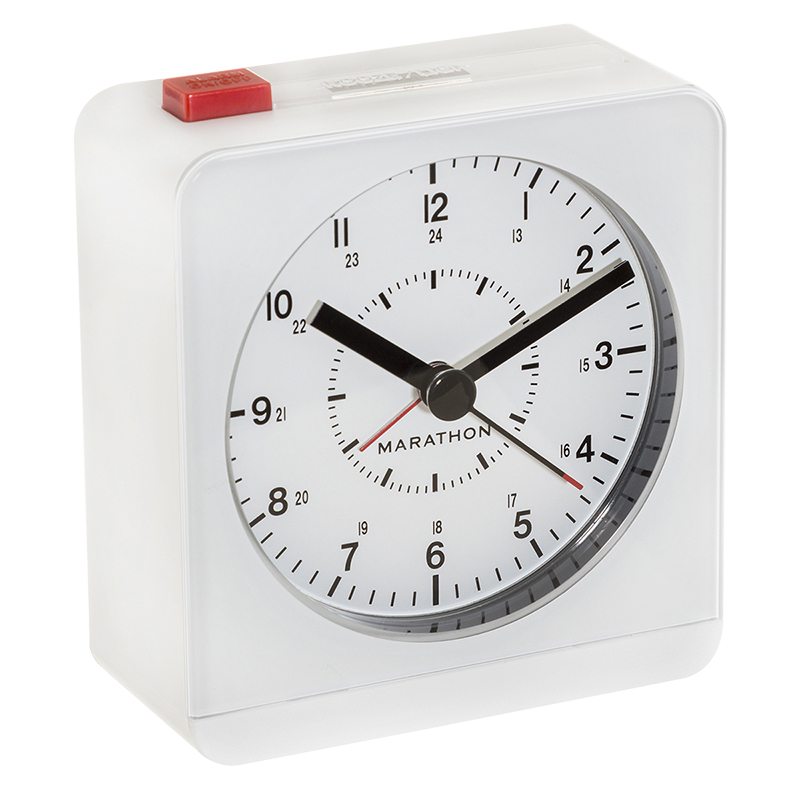 MARATHON DESK ALARM CLOCK CL030053WH