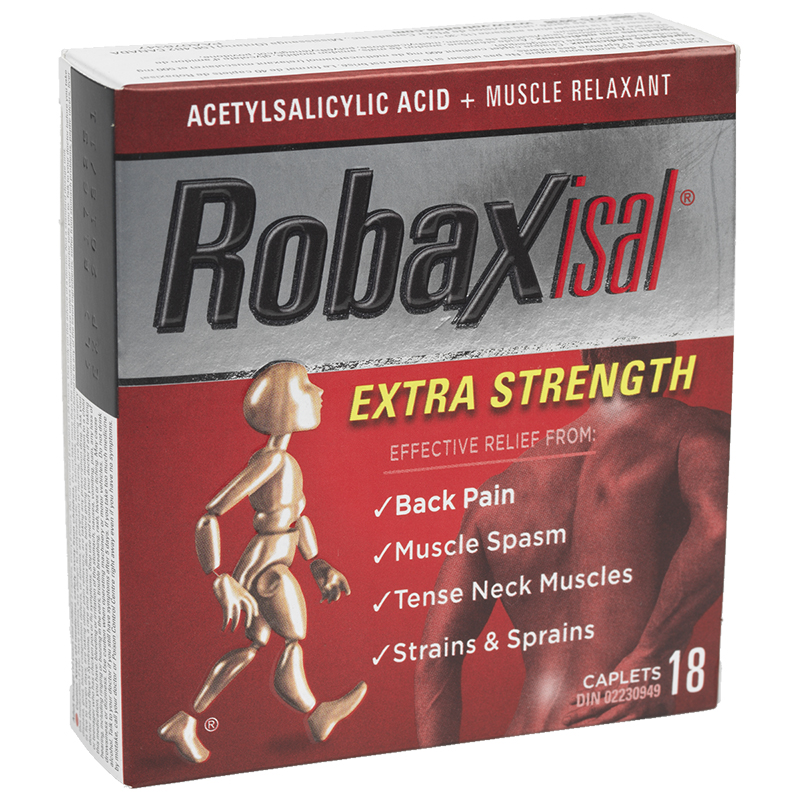 ROBAXISAL EXTRA STRENGTH CAP 18'S
