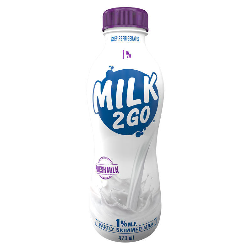 DAIRYLAND MILK 2 GO 1% 473ML