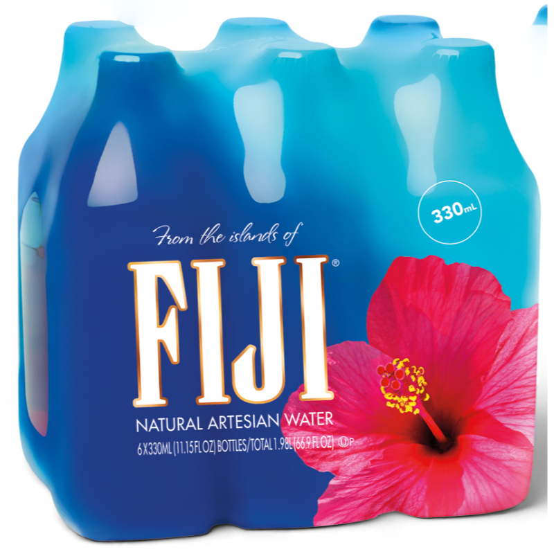 FIJI NATURAL SPRING WATER 6X330ML