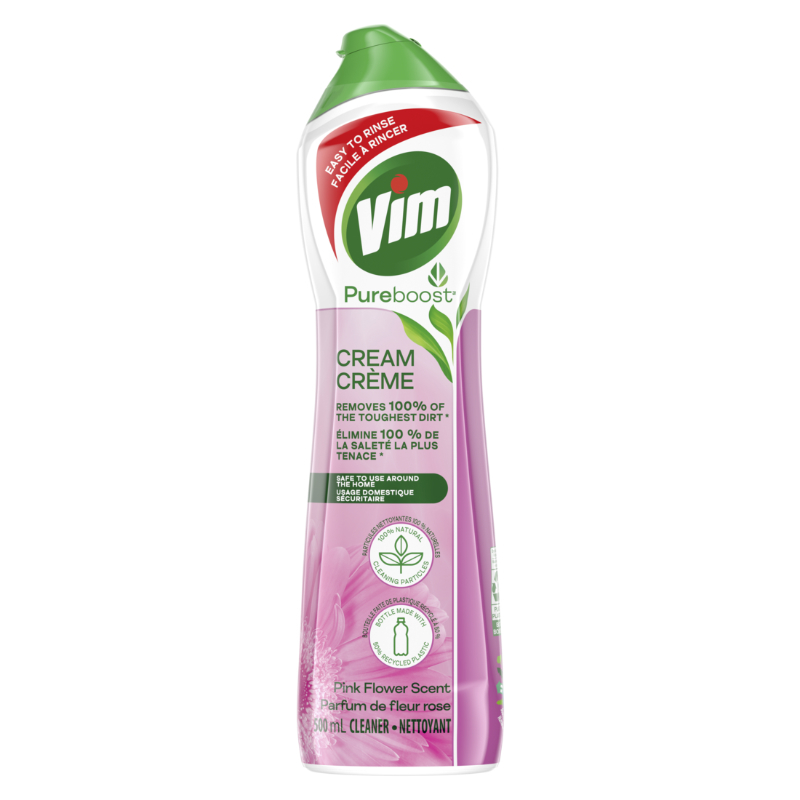 VIM CREAM PINK FLOWER