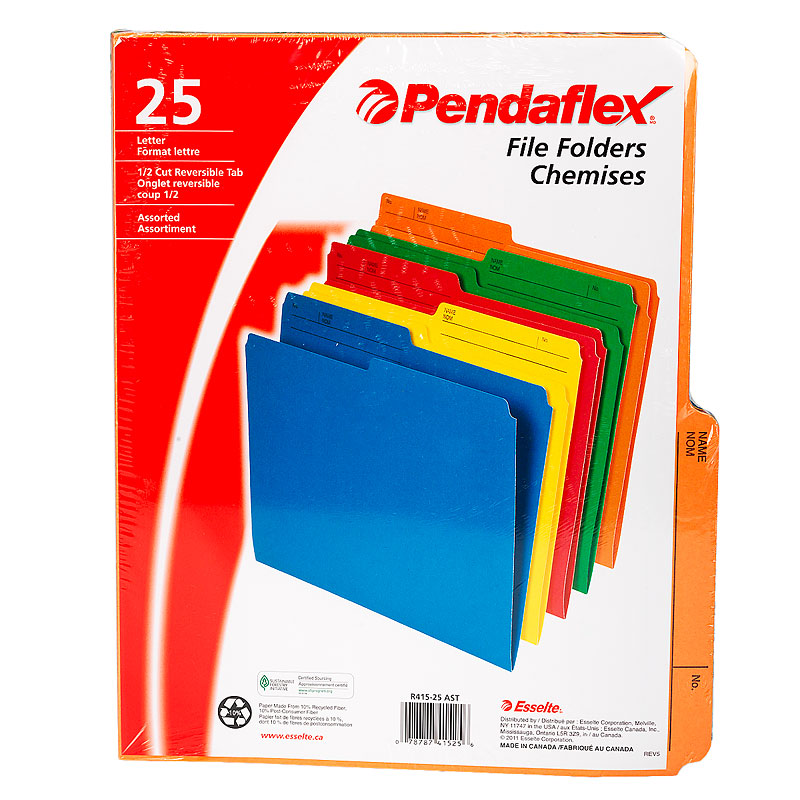 PENDAFLEX COLOUR FILE FOLDER