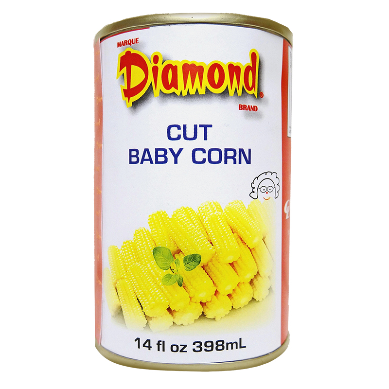 DIAMOND CUT BABY CORN 398ML