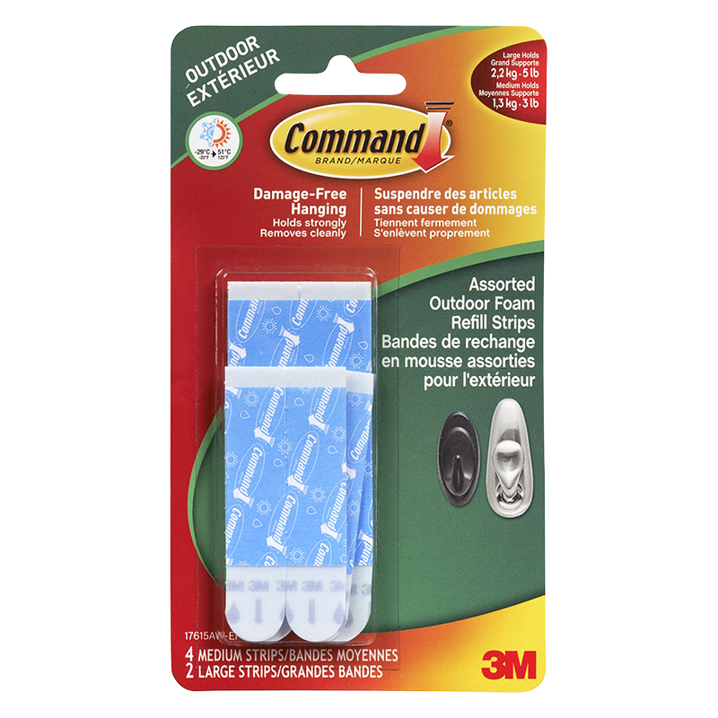 3M COMMAND REFILL STRIPS O D 17615AW EF London Drugs 100 Canadian Owned Retail Store