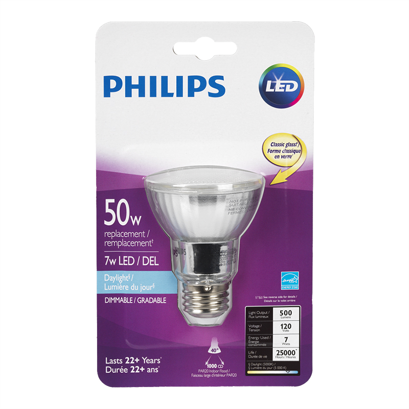 PHILIPS LED PAR20 DAYLIGHT