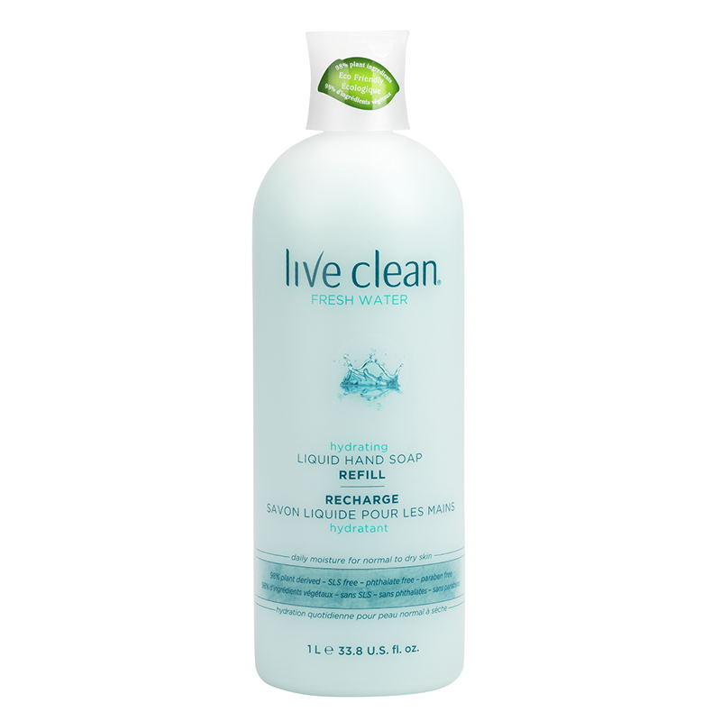 LIVE CLEAN FR/WATER SOAP RF 1L