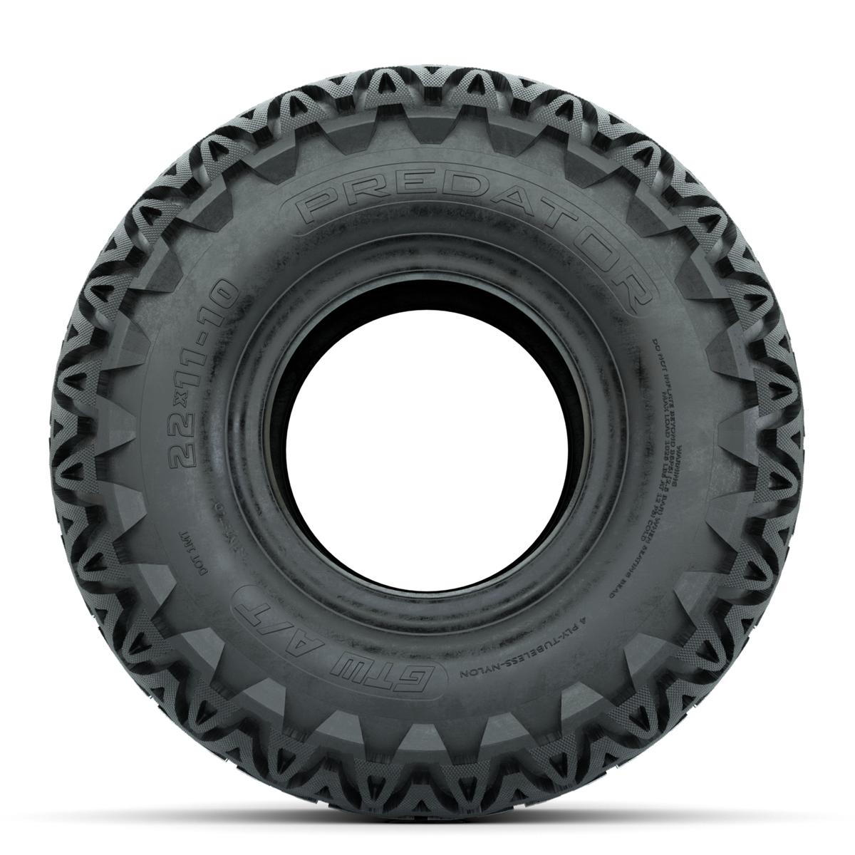 22x11-10 GTW® Predator A/T Tire - Nivel Parts