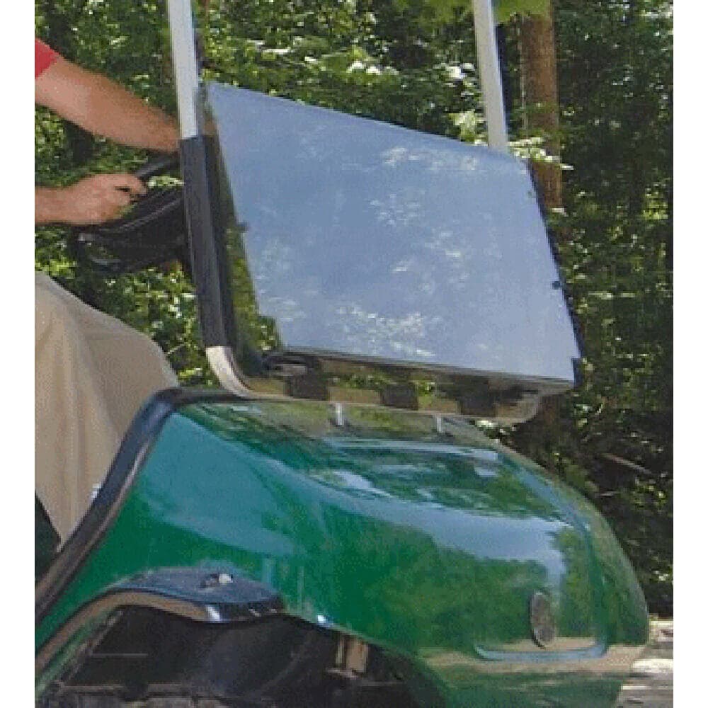 RedDot Yamaha Tinted Bolt Folding Windshield for Factory Tops (Years ...