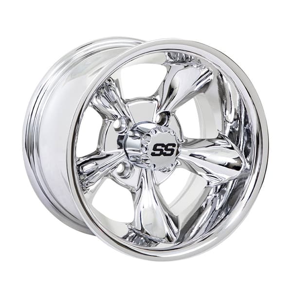10x7 GTW® Godfather Wheel - Chrome - Nivel Parts