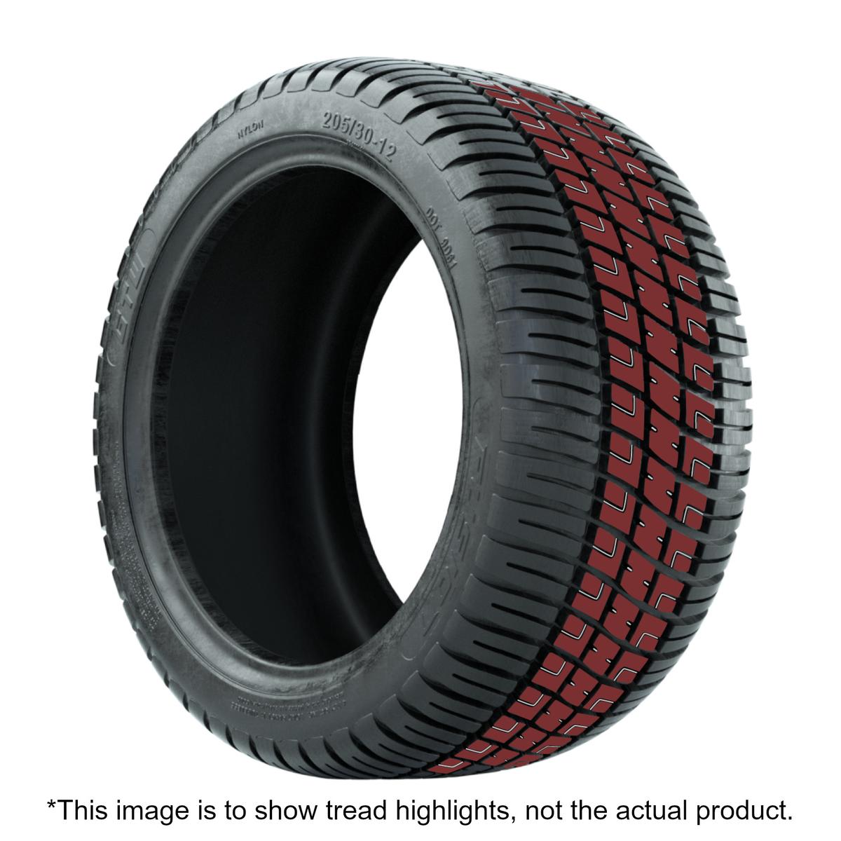 205/50-10 GTW® Fusion Street Tire (No Lift Required) - Nivel Parts